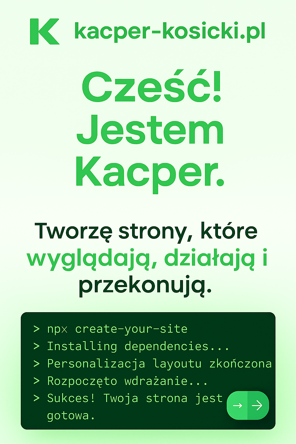 Kacper Kosicki - Junior Full Stack Developer